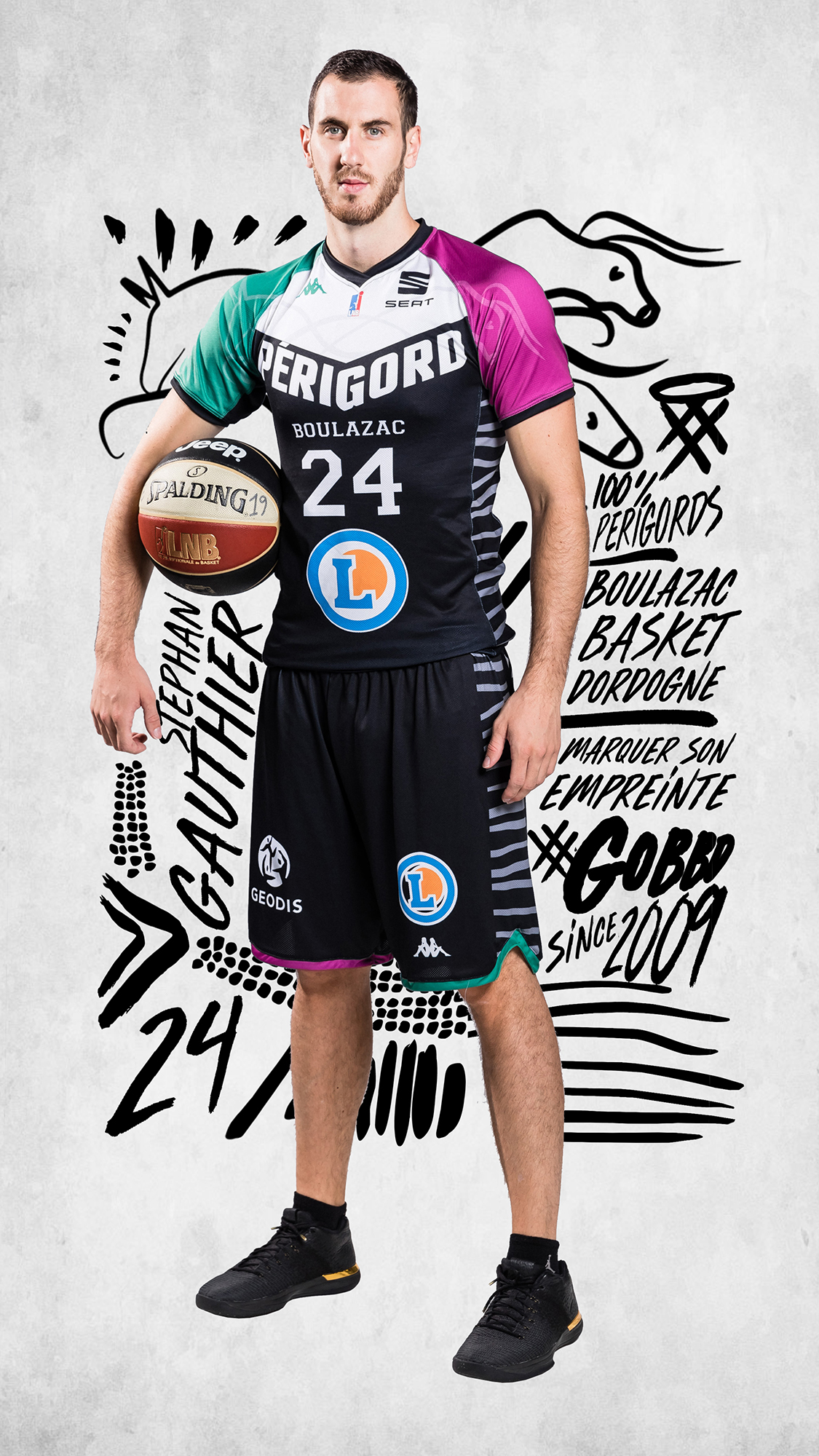 w24 STEPHAN GAUTHIER - Boulazac Basketball