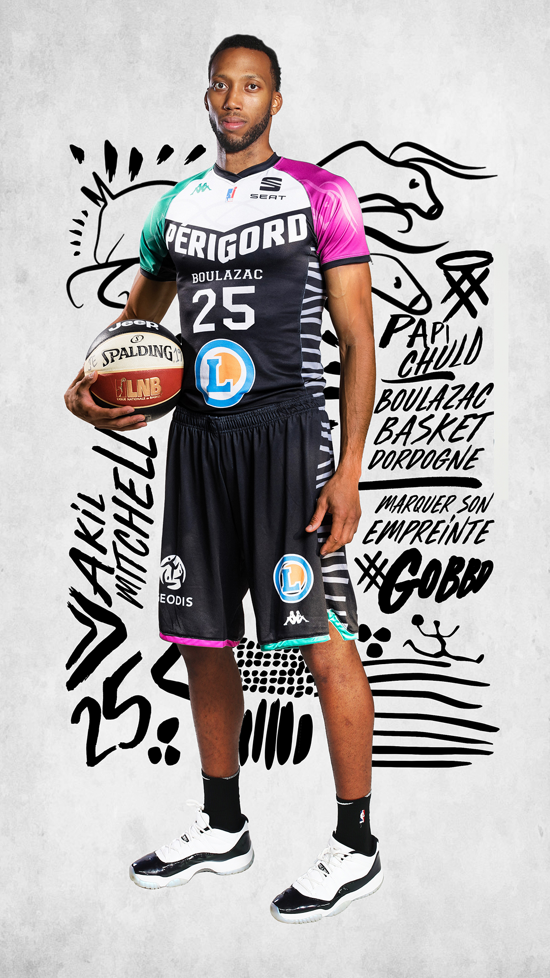 w25 AKIL MITCHELL - Boulazac Basketball