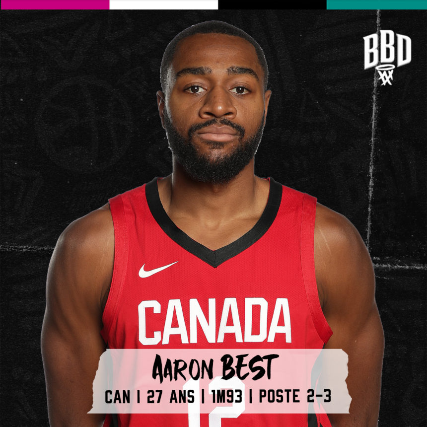 Aaron BEST, nouvel arrière/ailier du BBD ! - Boulazac Basketball