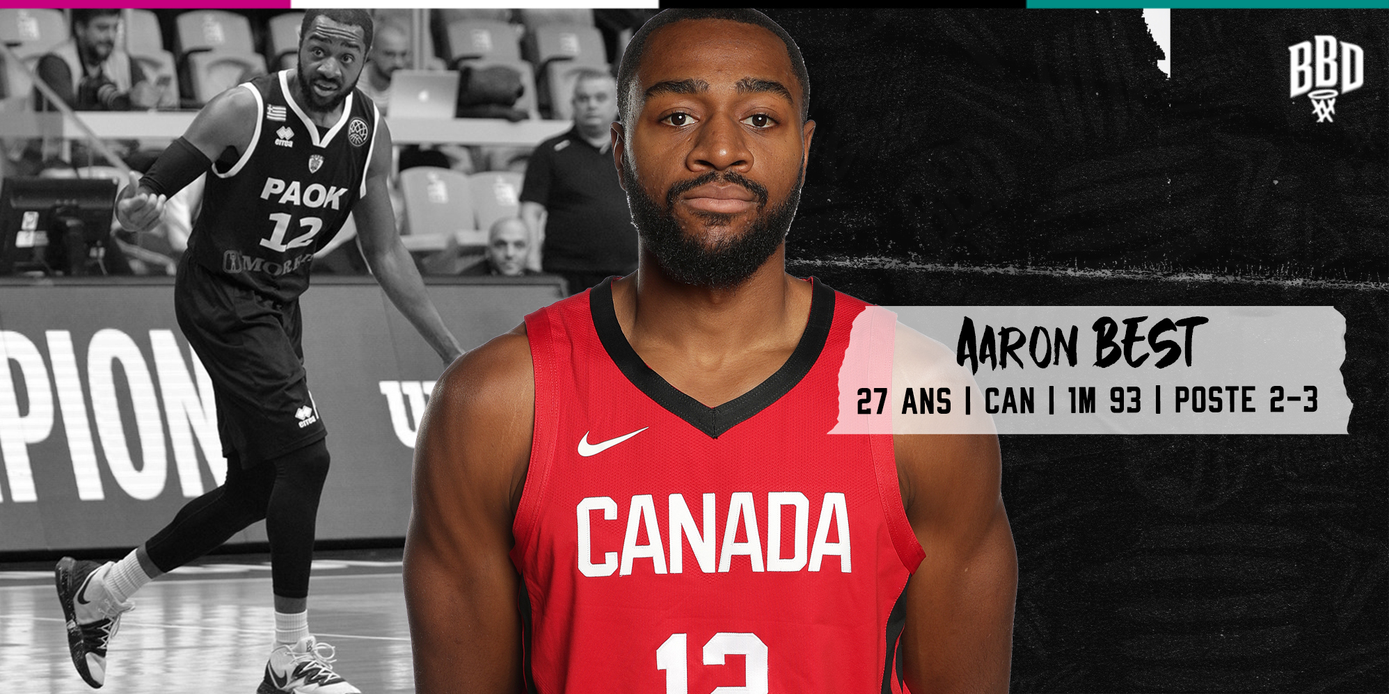 Aaron BEST, nouvel arrière/ailier du BBD ! - Boulazac Basketball