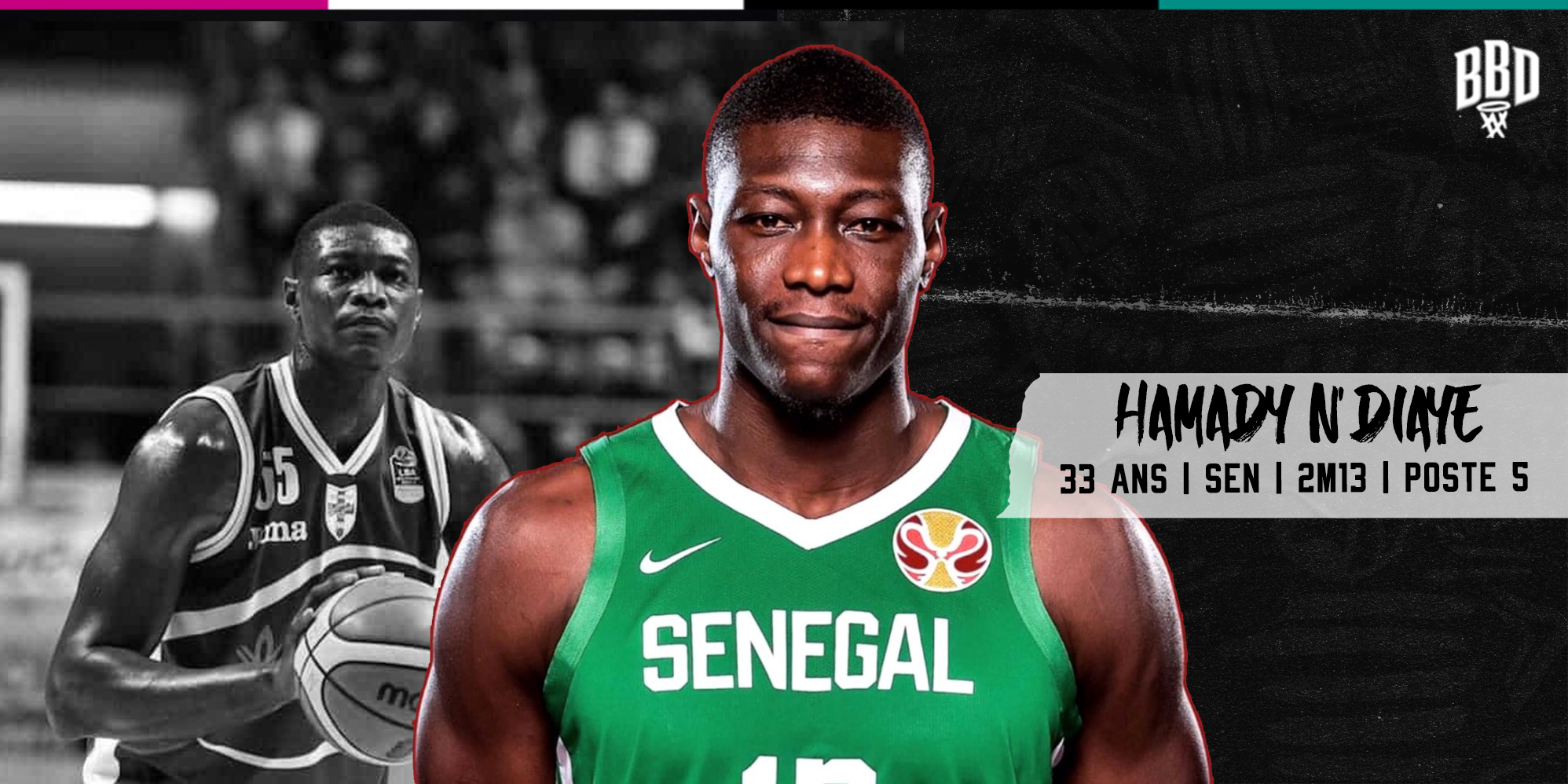 Hamady N'DIAYE, nouveau Boulazacois ! - Boulazac Basketball