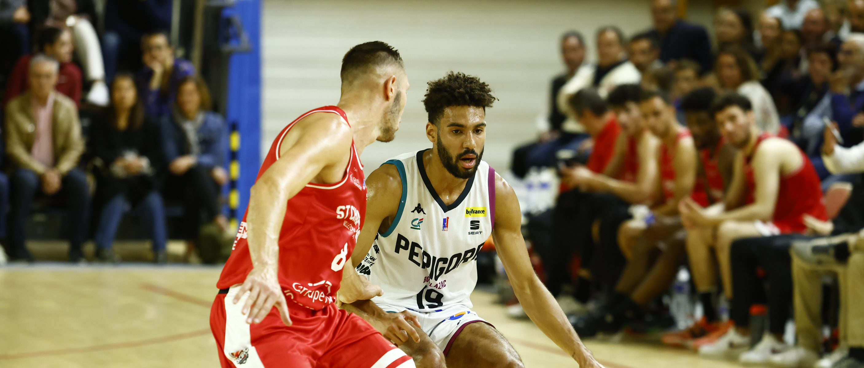 Belle victoire du BBD face à Saint-Chamond 101-84 - Boulazac Basketball