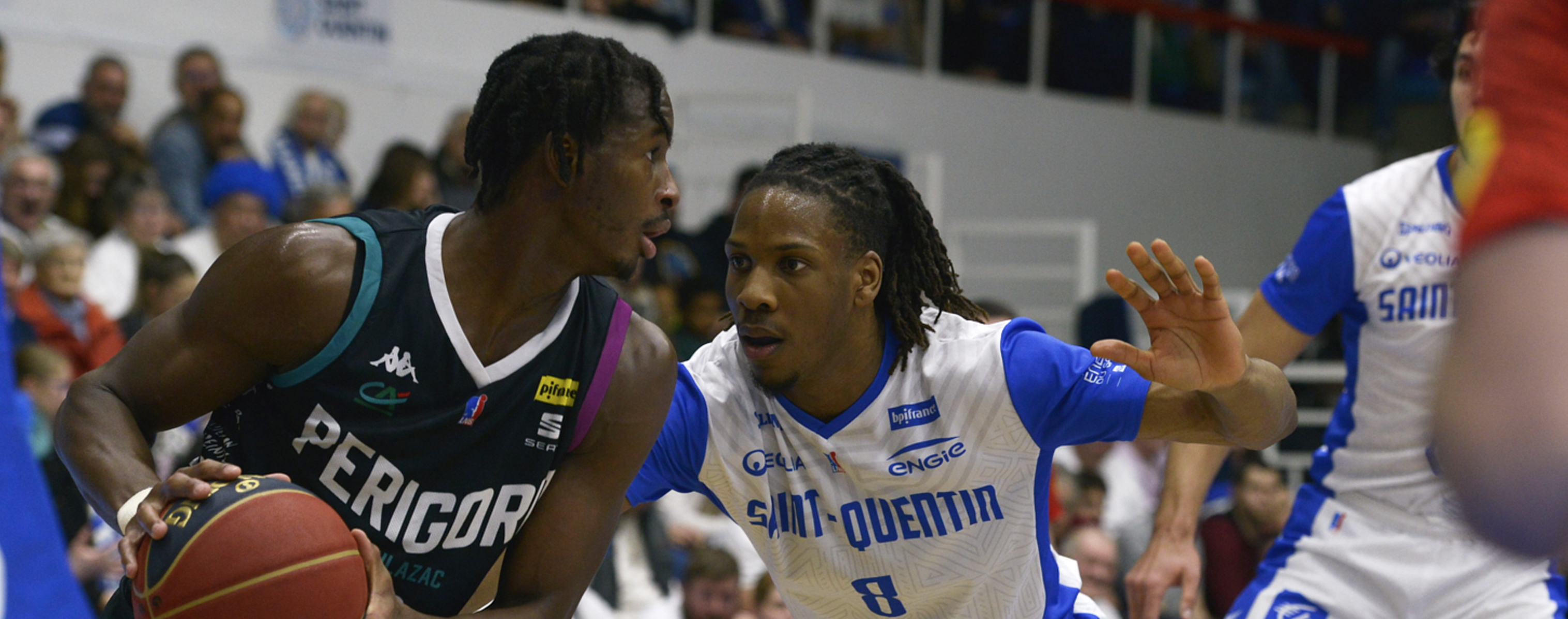 Match difficile à Saint-Quentin (85-67) - Boulazac Basketball